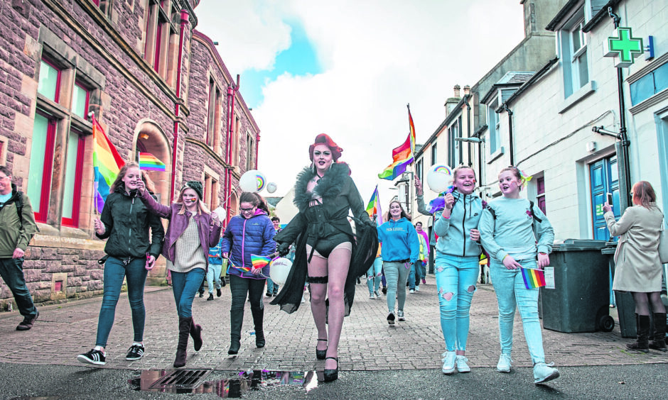 Thousands attend Pride events in Inverness and Stornoway