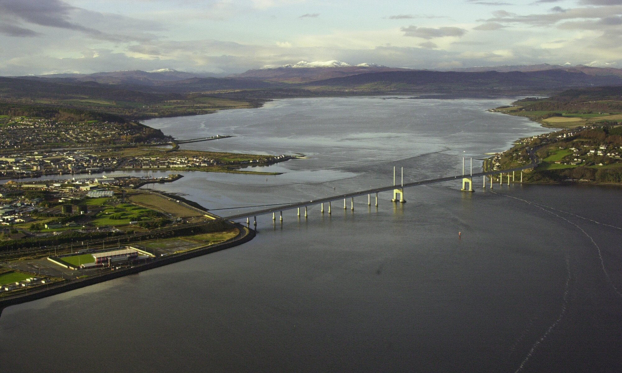 Kessock Bridge closed in both directions due to a police incident