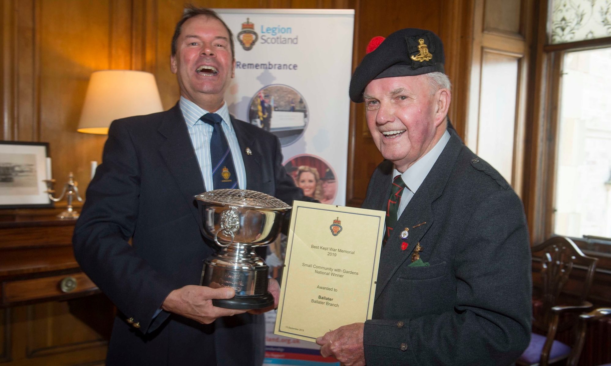 Tributes as Hugh Inkster dies aged 97