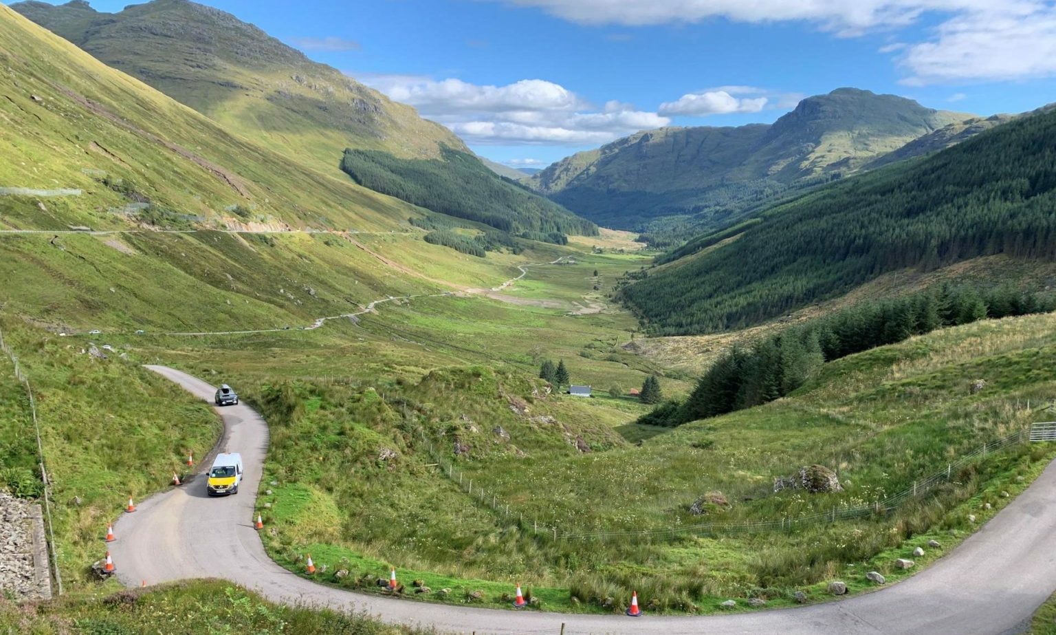 Improvements to be made along Old Military Road at A83