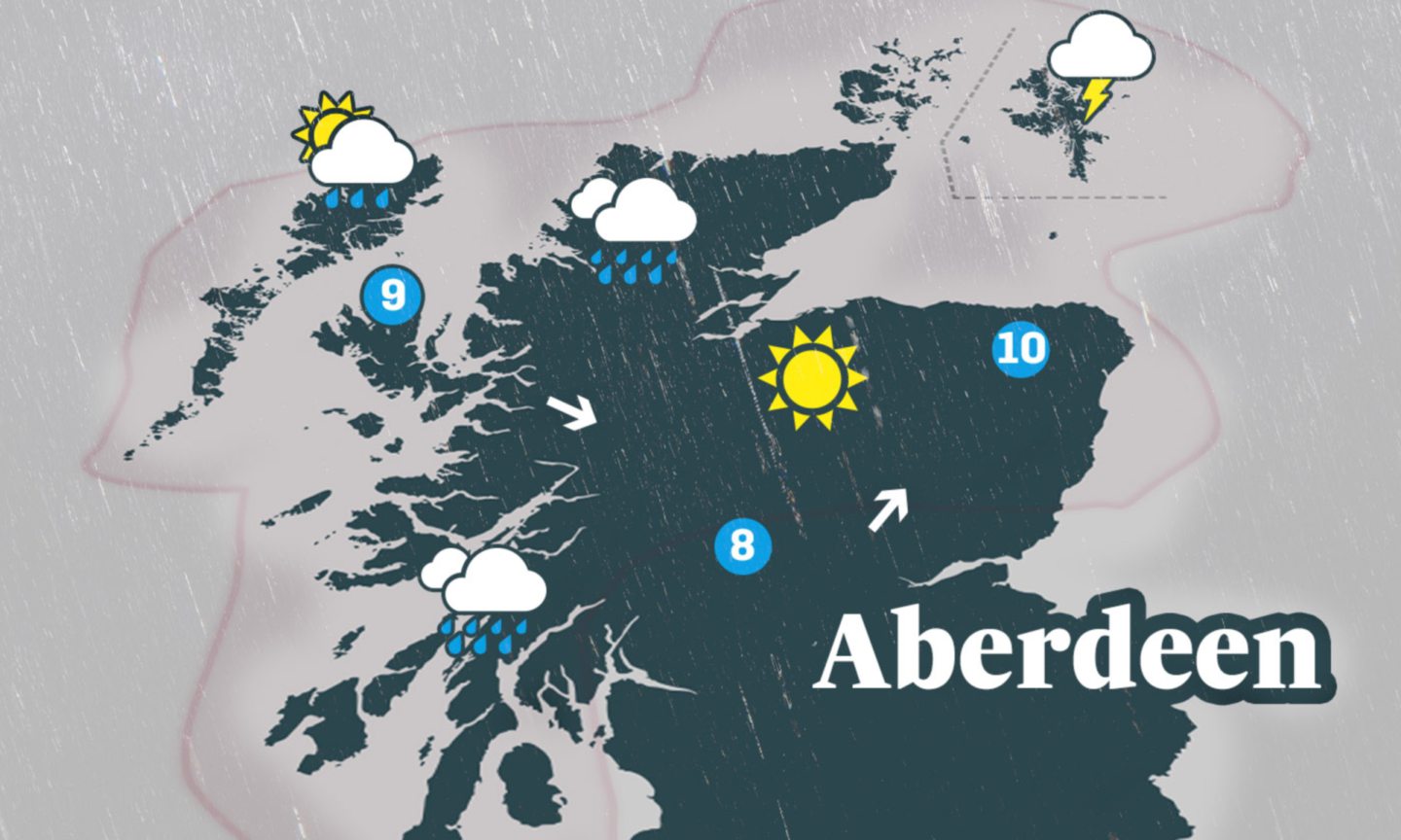 Weather forecast Aberdeen: Sunny spells and showers on the cards
