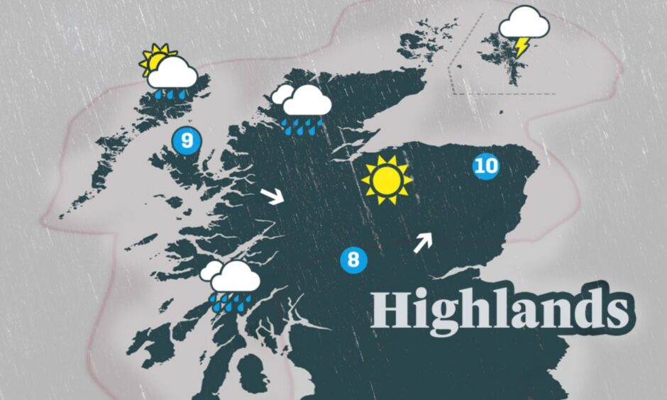 Week ahead weather forecast: Scattered showers and some sunny spells ...