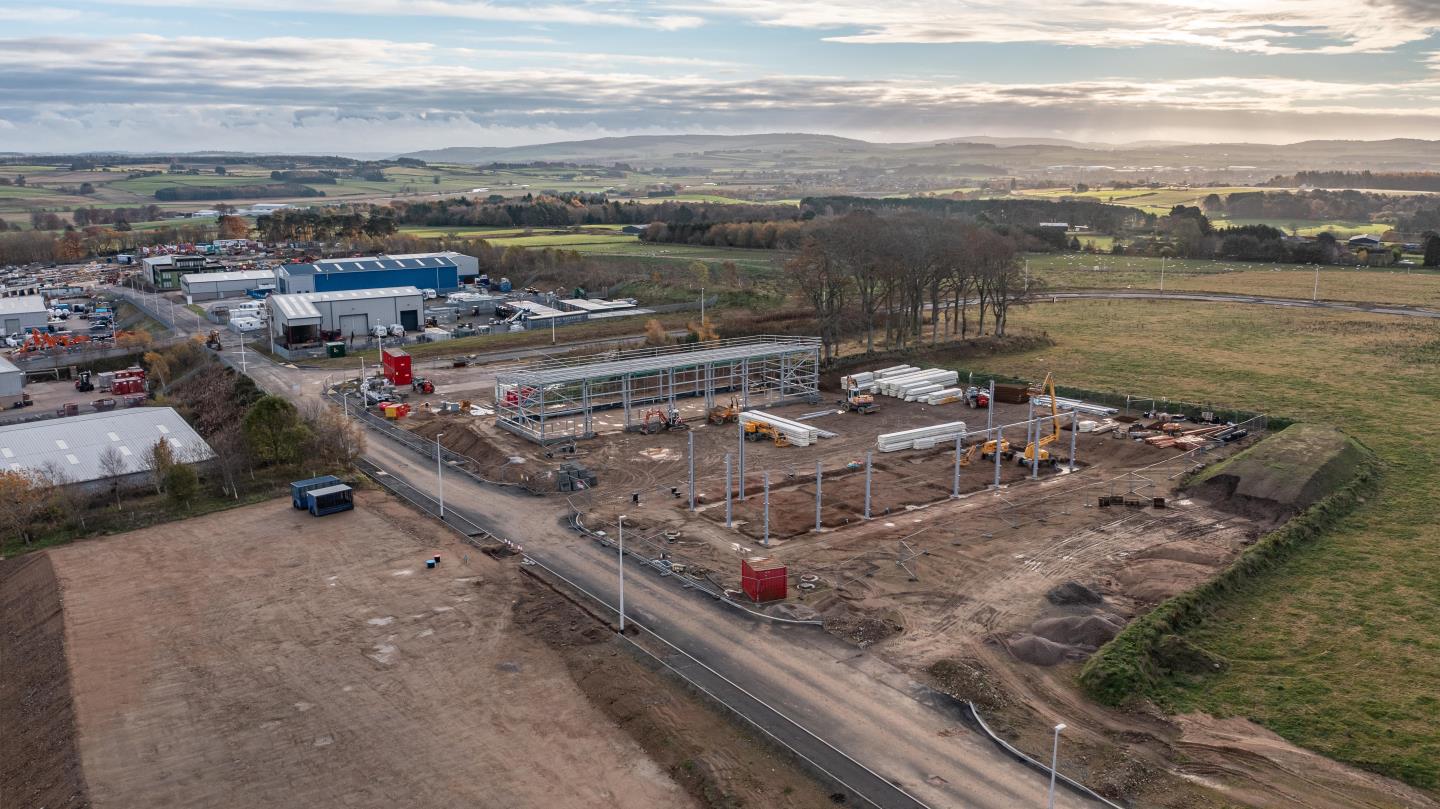 New Thainstone Business Park links Shire and city - Press and Journal