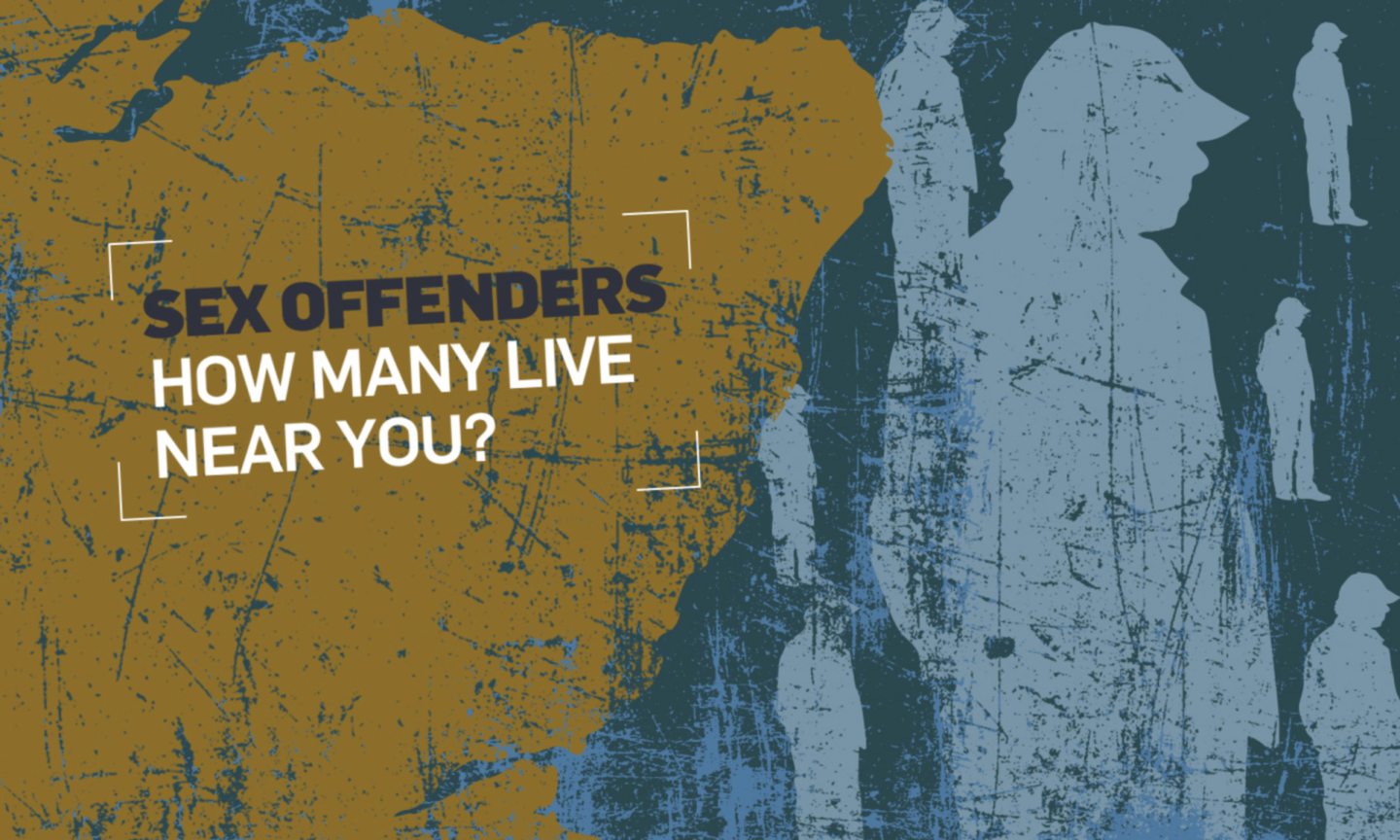 Interactive map shows where more than 450 registered sex offenders live ...