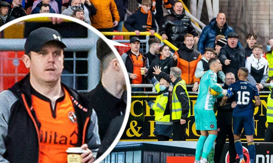 Dundee United fan avoids jail after attacking Aberdeen player during match