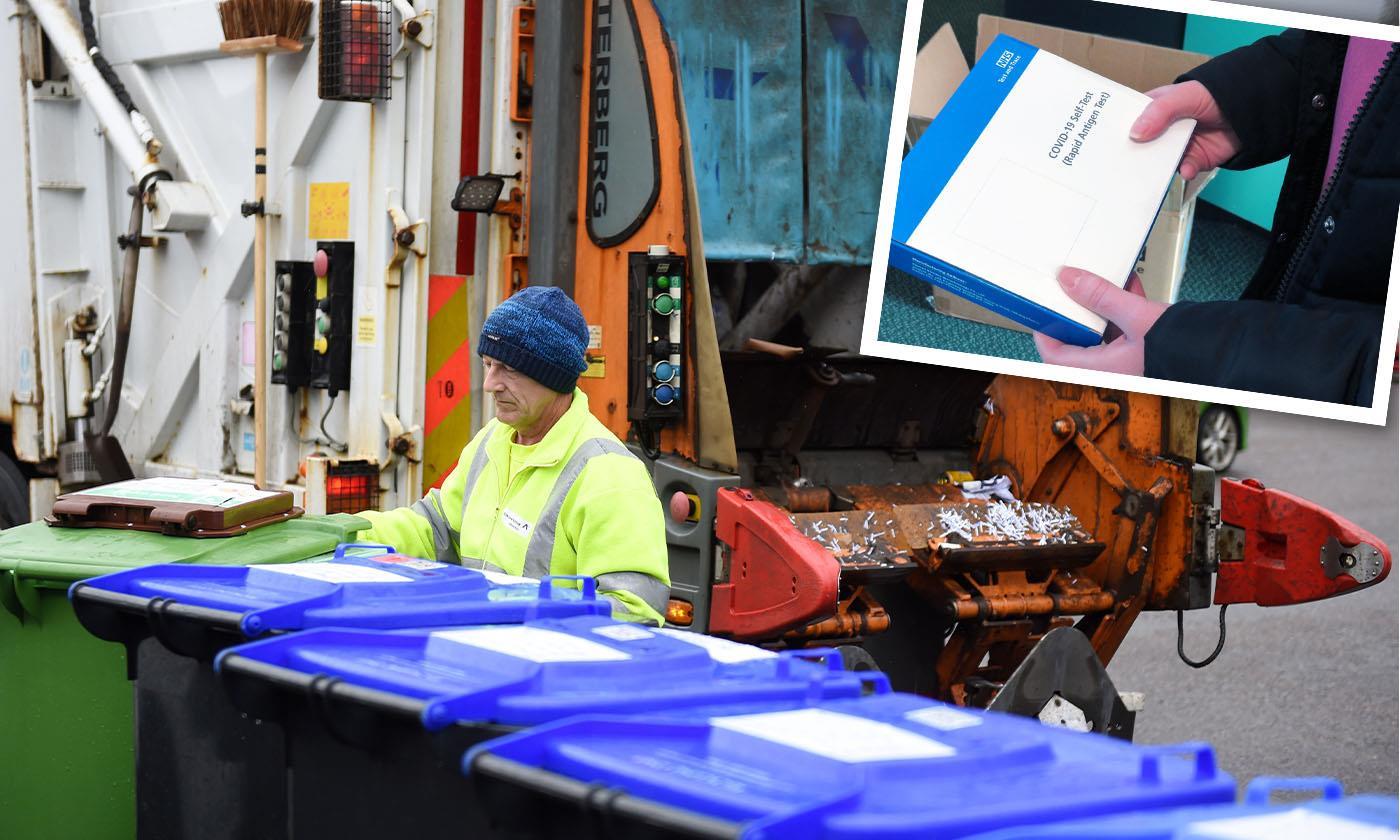 Aberdeenshire bins left overflowing due to Covid staff shortages