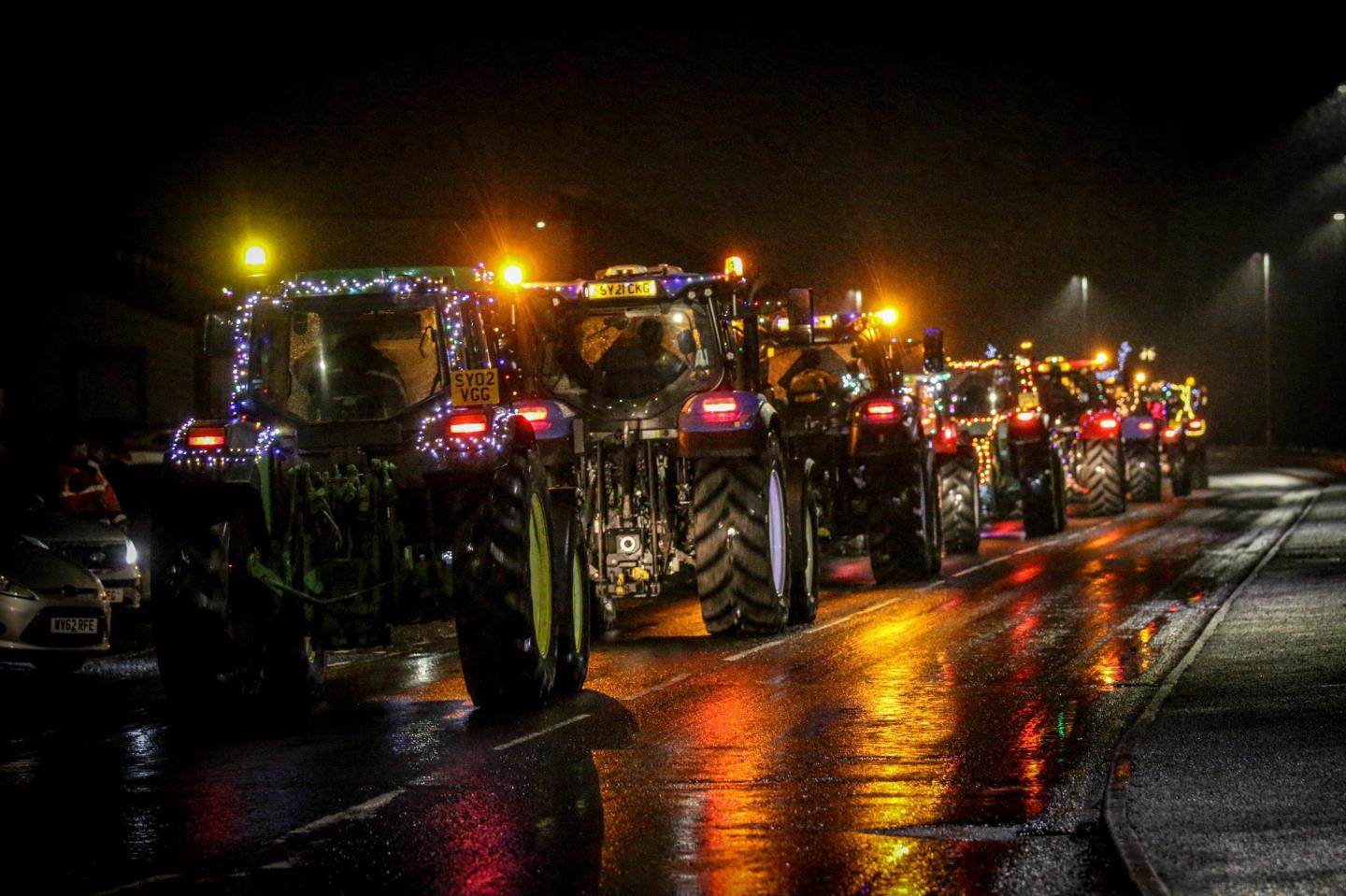 Orkney farmers bring back festive tractor run to raise money for island ...