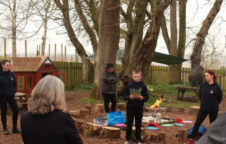 Tarves Primary School plants trees to repair Storm Arwen damage and ...