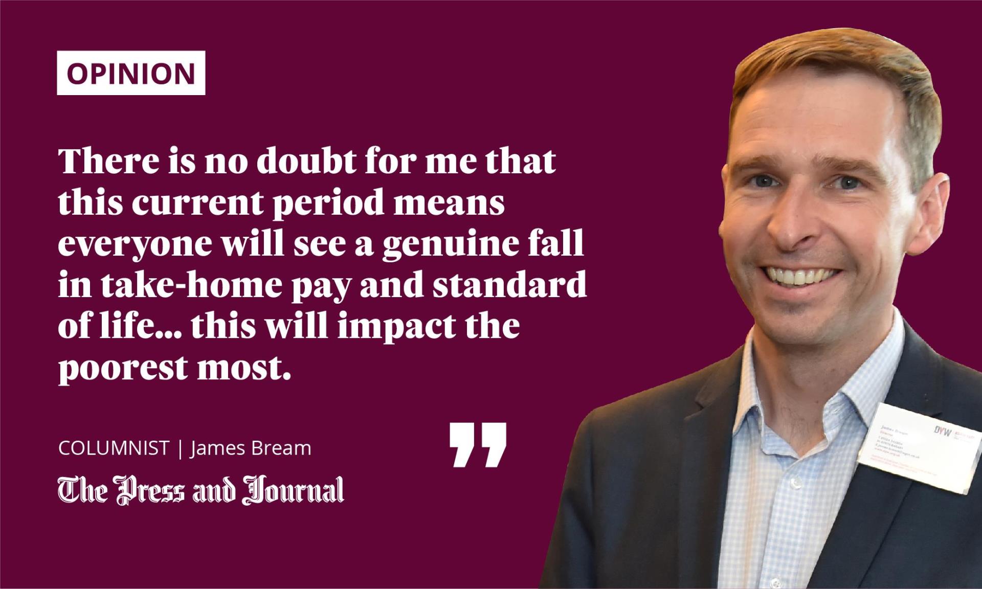 James Bream: We need to raise minimum wage as rising costs hit poorest