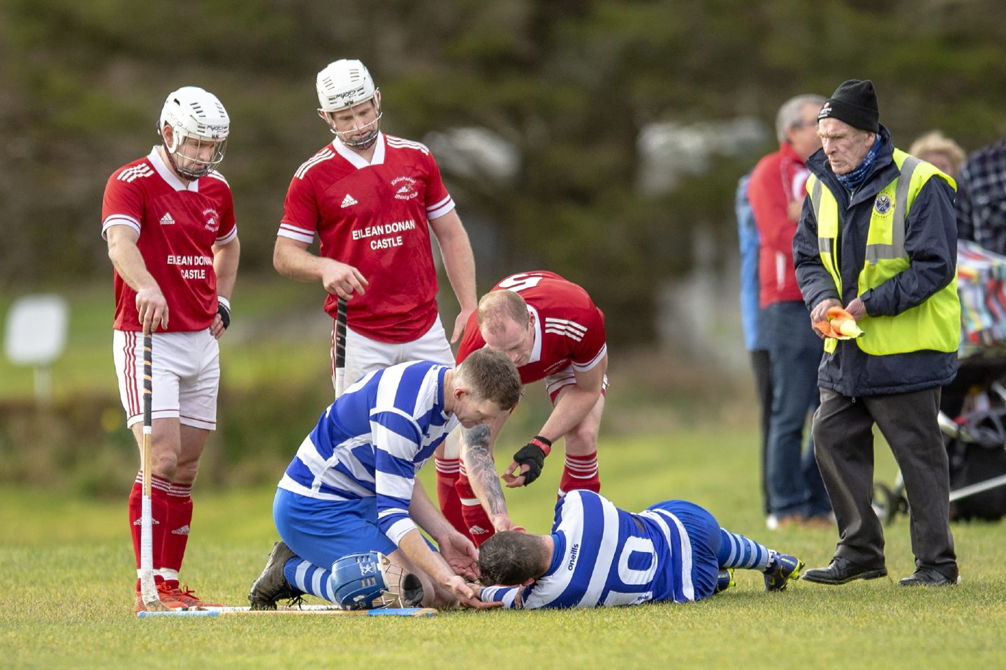 Shinty: Newtonmore player injury could make helmets compulsory