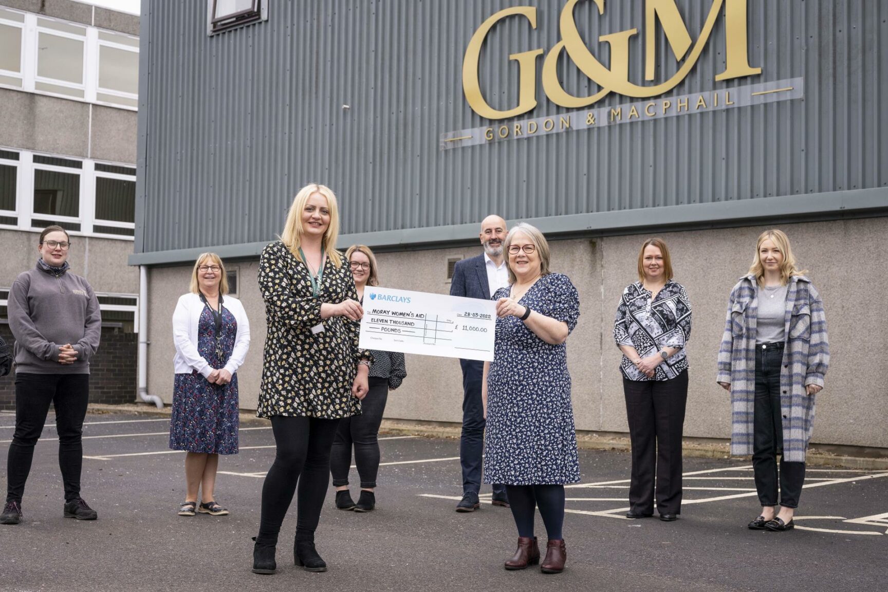 Gordon & MacPhail raises funds for domestic abuse charity Moray Women’s ...