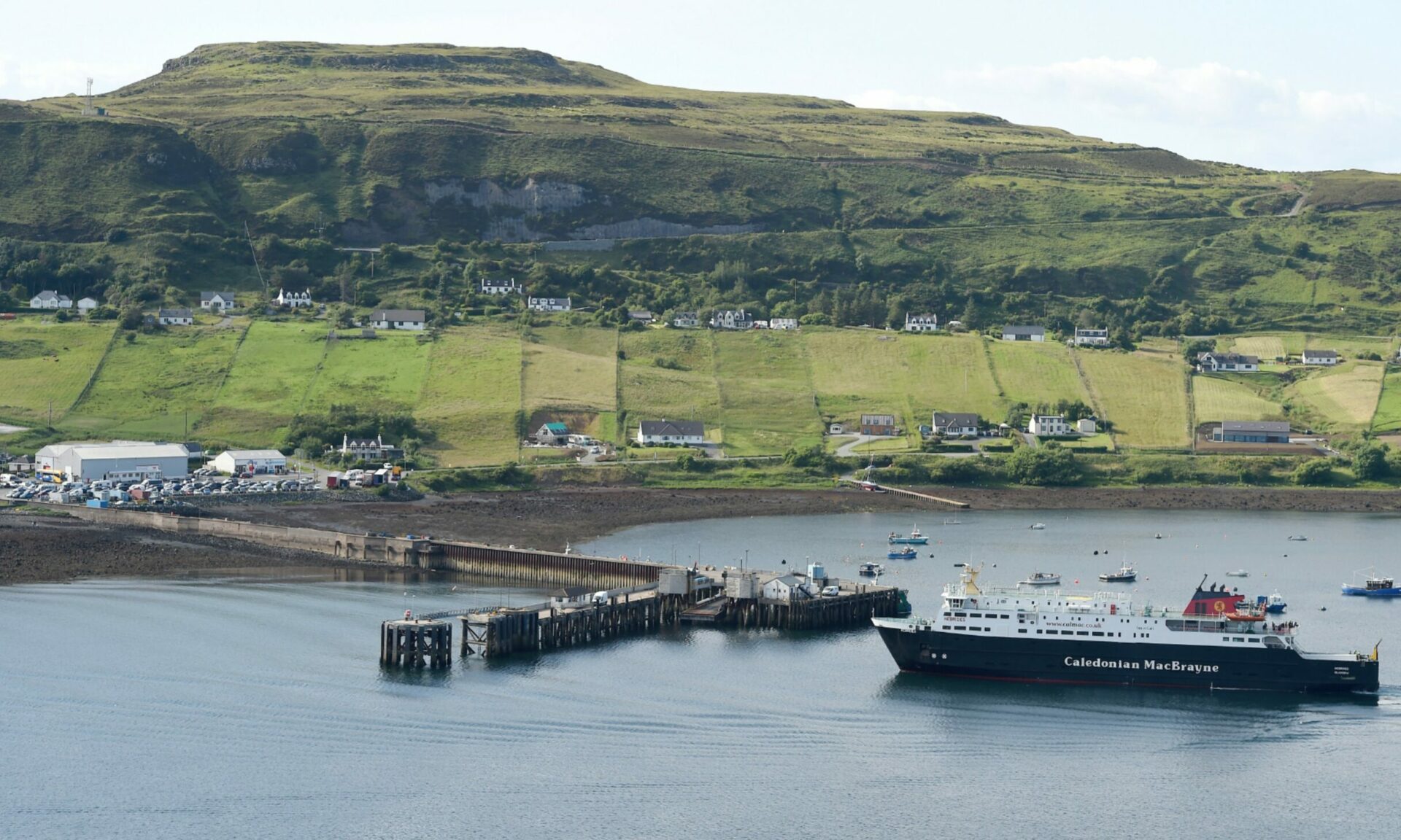 Uig Harbour improvement plans released while Skye pier is closed