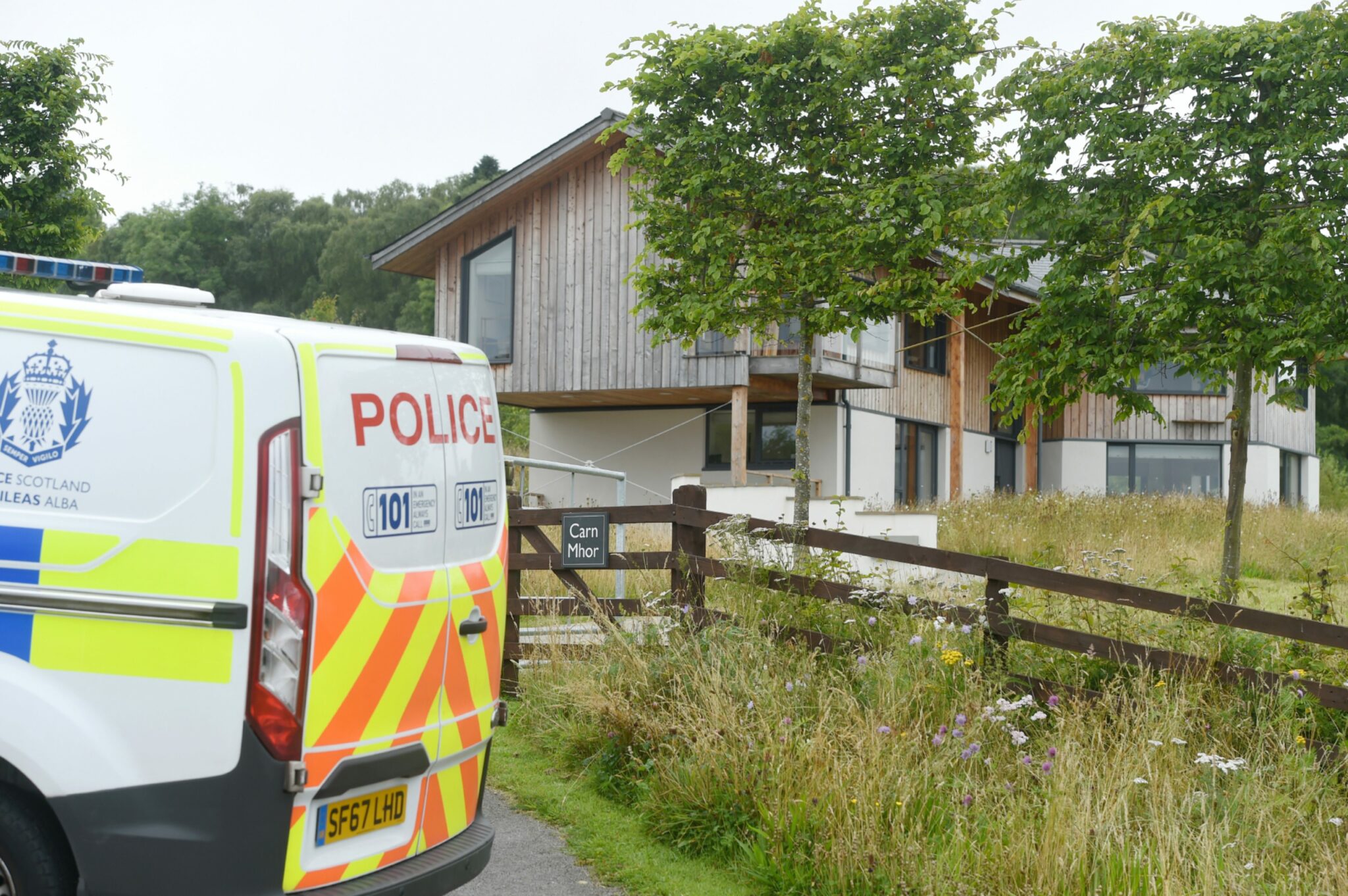 Son of dead Inverness man filmed confrontation with neighbour