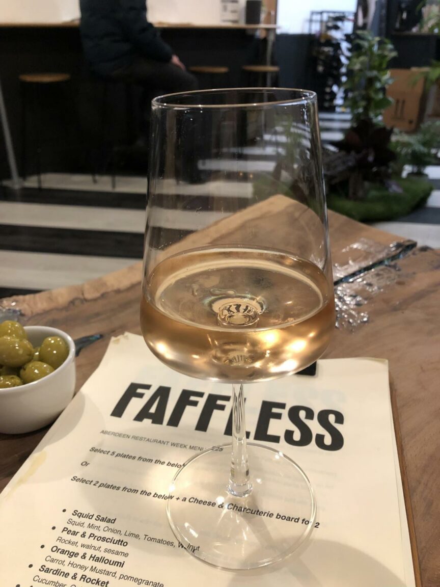 Review: Uncover quirky artworks over small plates and wine at Faffless