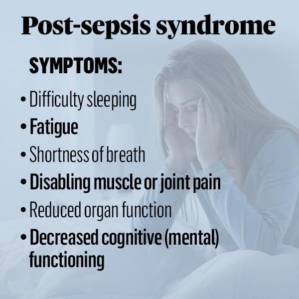 Mum's battle to recover from post-sepsis syndrome inspires new life