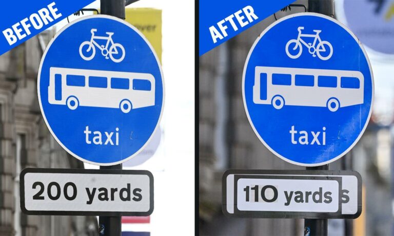 New bus gate installed on Union Street, but when will it be operational?