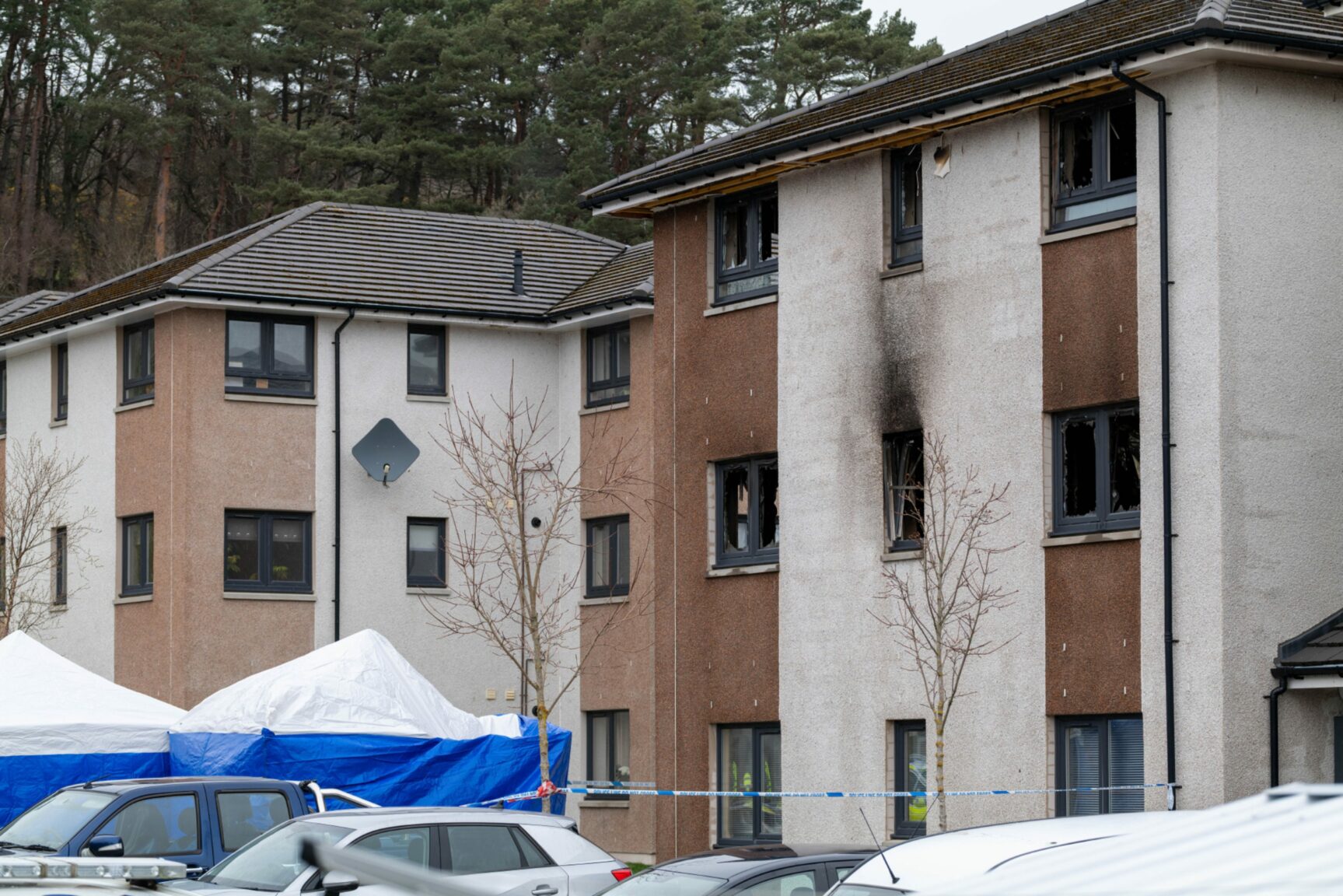 Polvanie View flats in Inverness sealed off following major incident ...