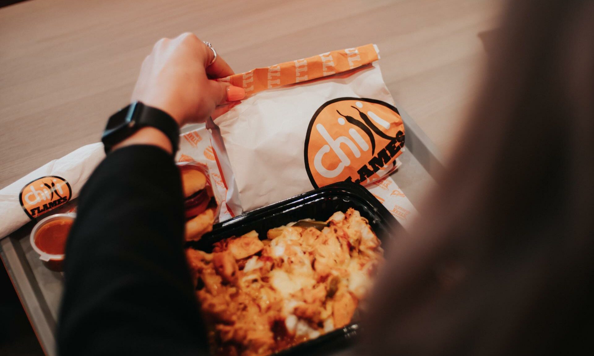 Aberdeen peri-peri Chilli Flames loaded fries the difference maker