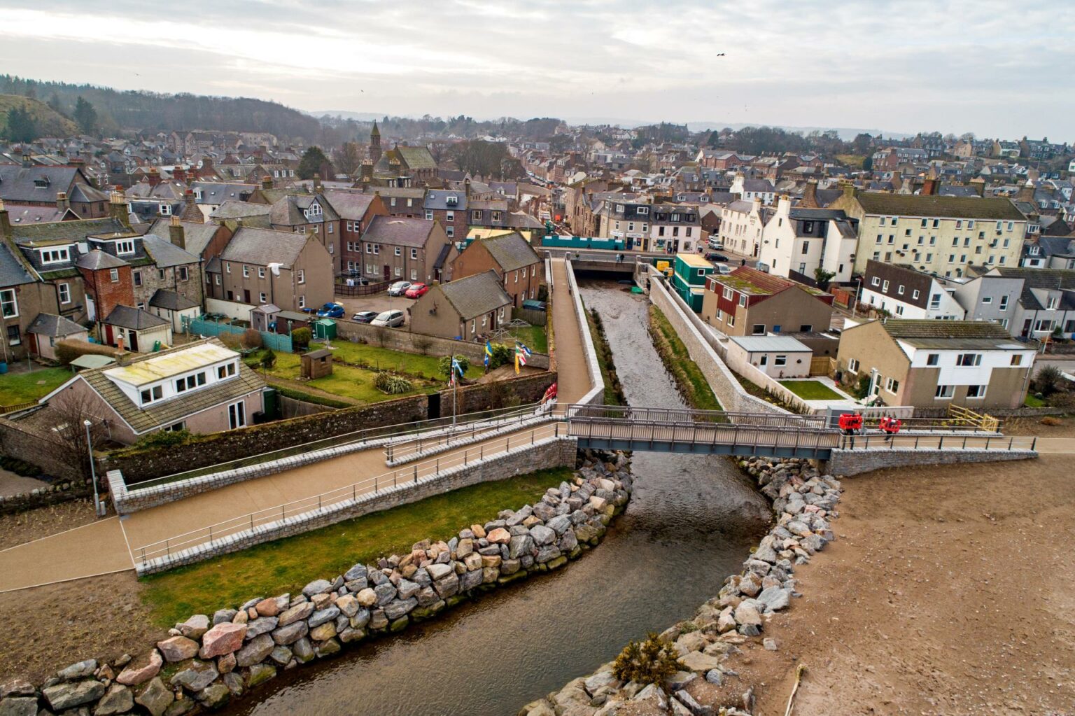 Stonehaven braces for flooding as warning issued