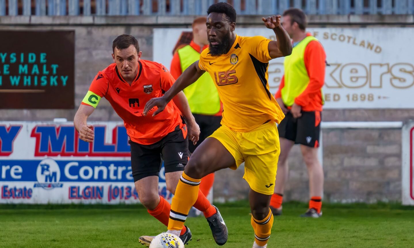 Yves Zama determined to keep Fort William in the Highland League