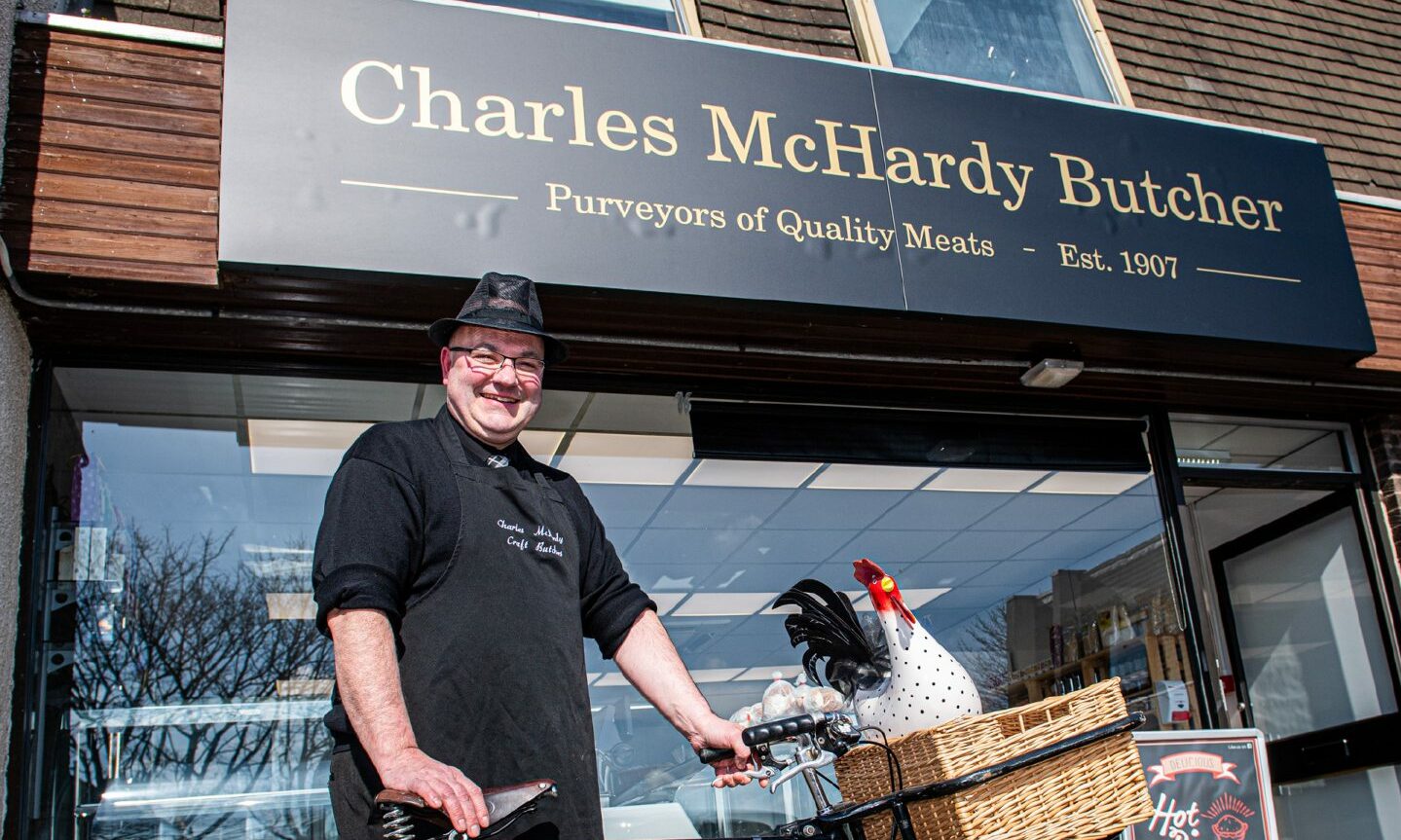 Charles McHardy Butcher opens third premises in Bridge of Don