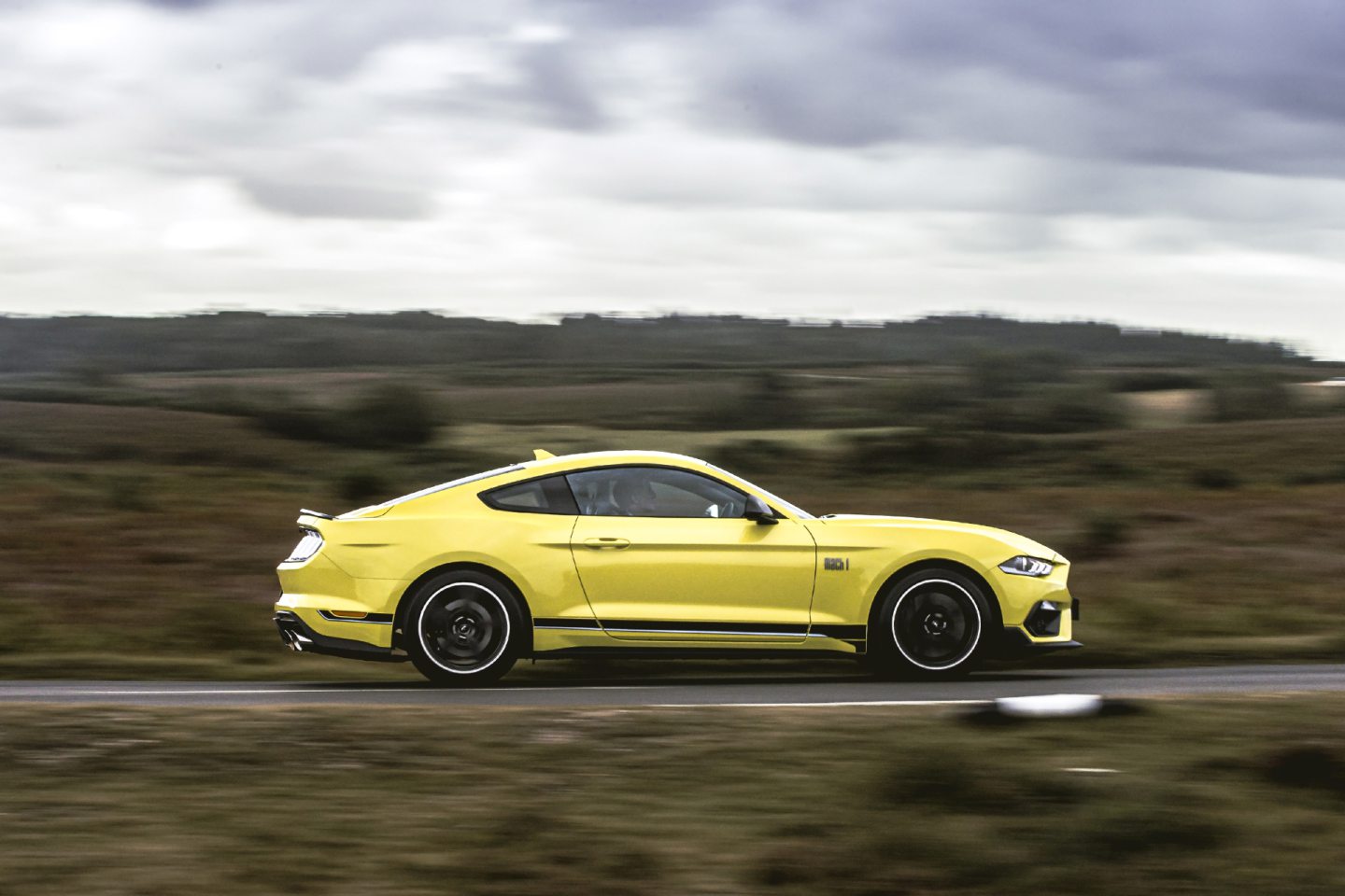 Mighty Mustang Mach 1 muscle car one mean machine - Press and Journal