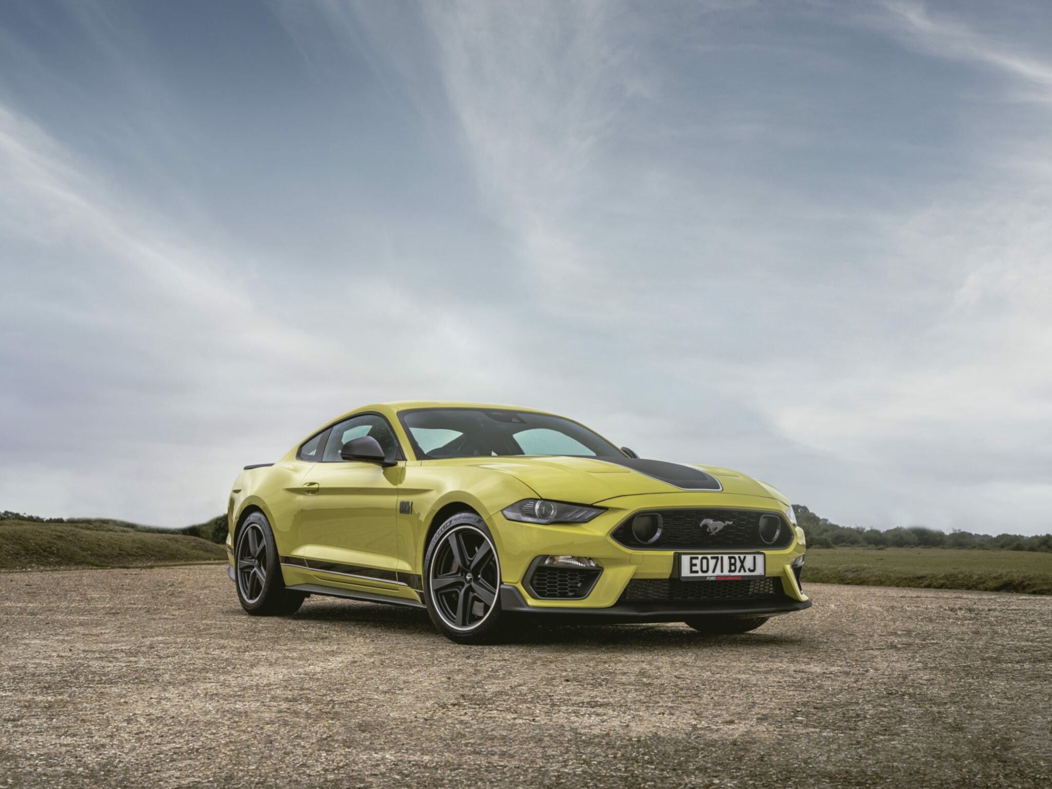 Mighty Mustang Mach 1 muscle car one mean machine - Press and Journal