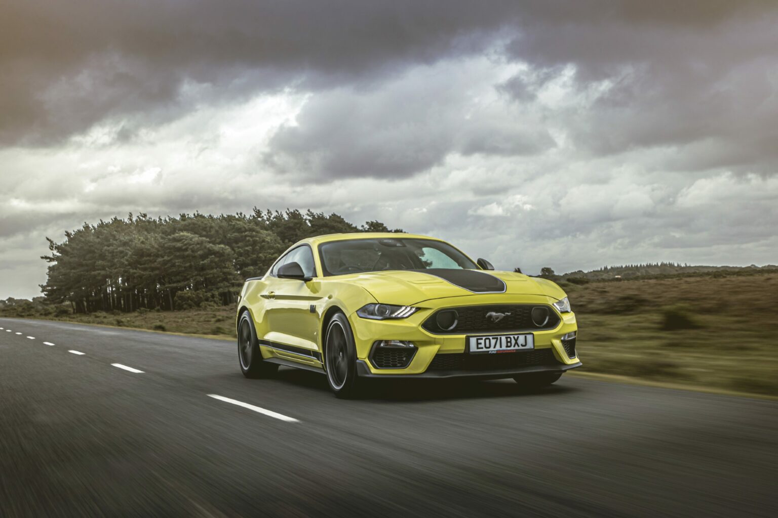 Mighty Mustang Mach 1 muscle car one mean machine - Press and Journal