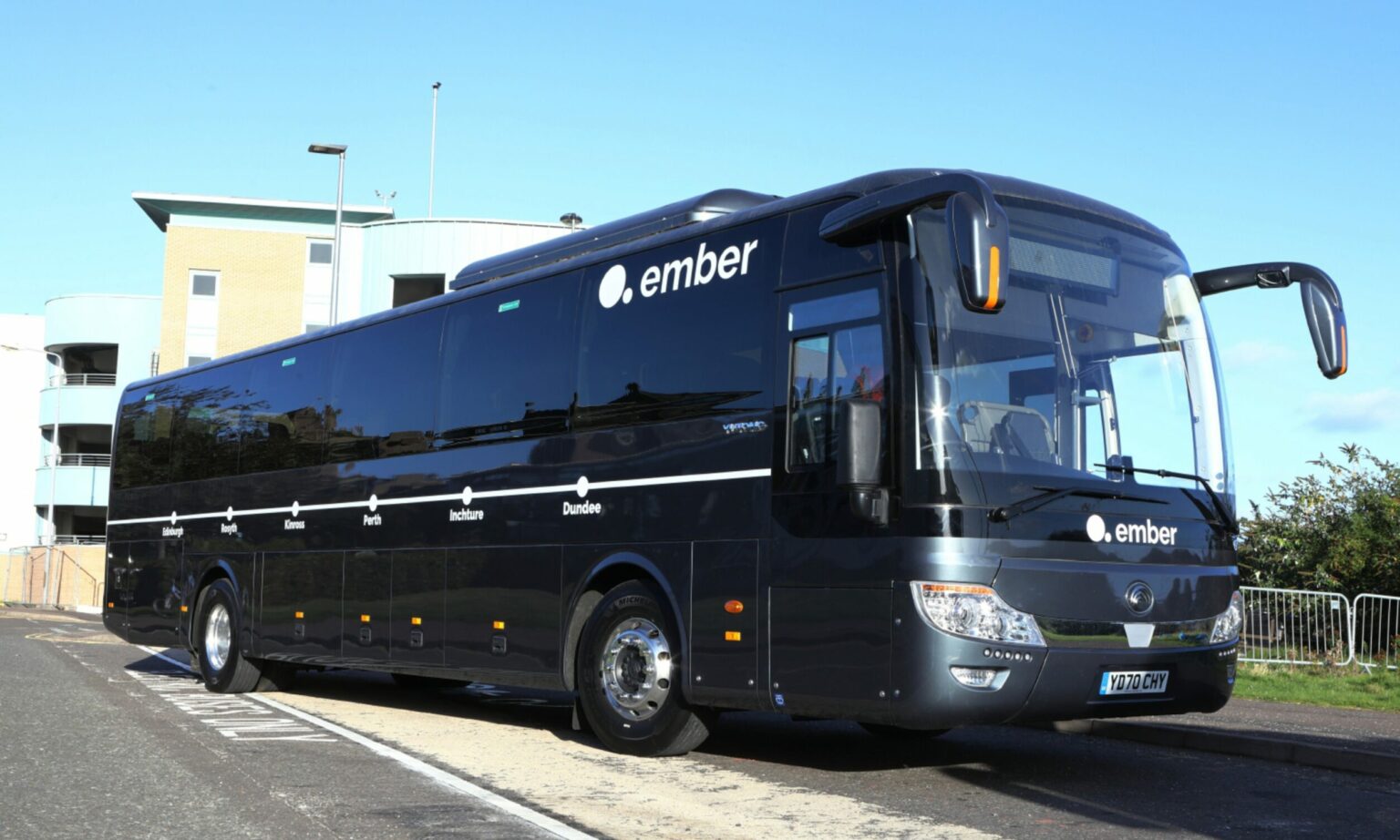 Ember announce electric bus between Aberdeen and Inverness