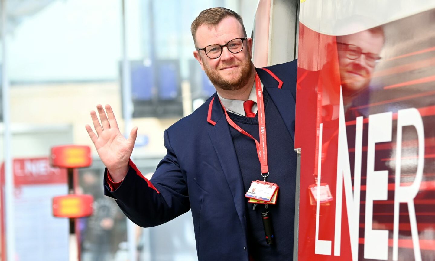 All aboard! Meet the LNER train manager making people smile with his ...