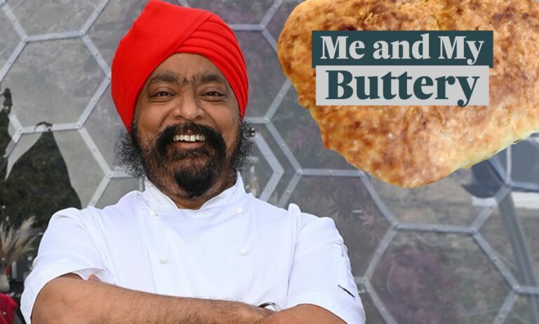 A sweet cup of tea and a buttery is Leith chef Tony Singh's happy place