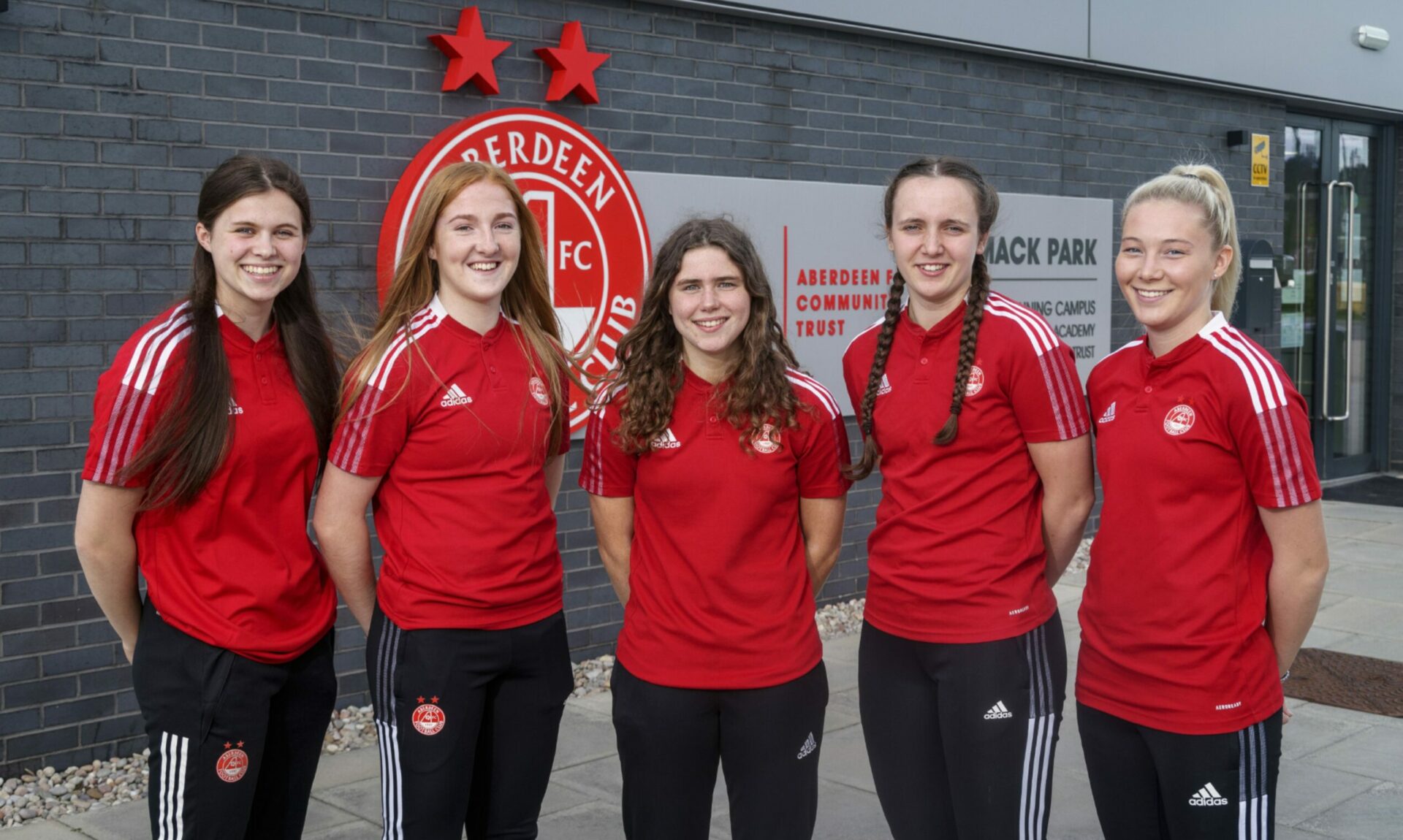 Aberdeen Women midfielder Eva Thomson feeling positive after overcoming a difficult start to the ...