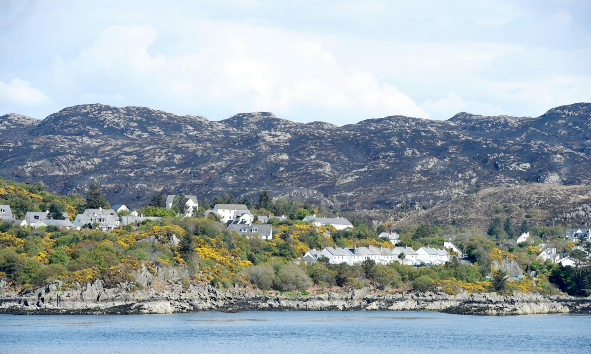 Drone footage shows the scale of wildfire damage at Balmacara Estate ...