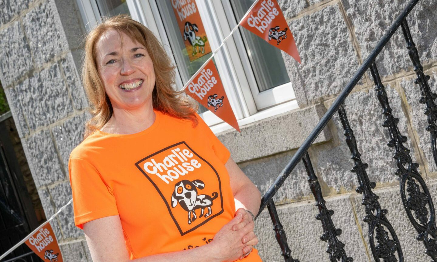 Charlie House founder receives Platinum Champions Award - Press and Journal