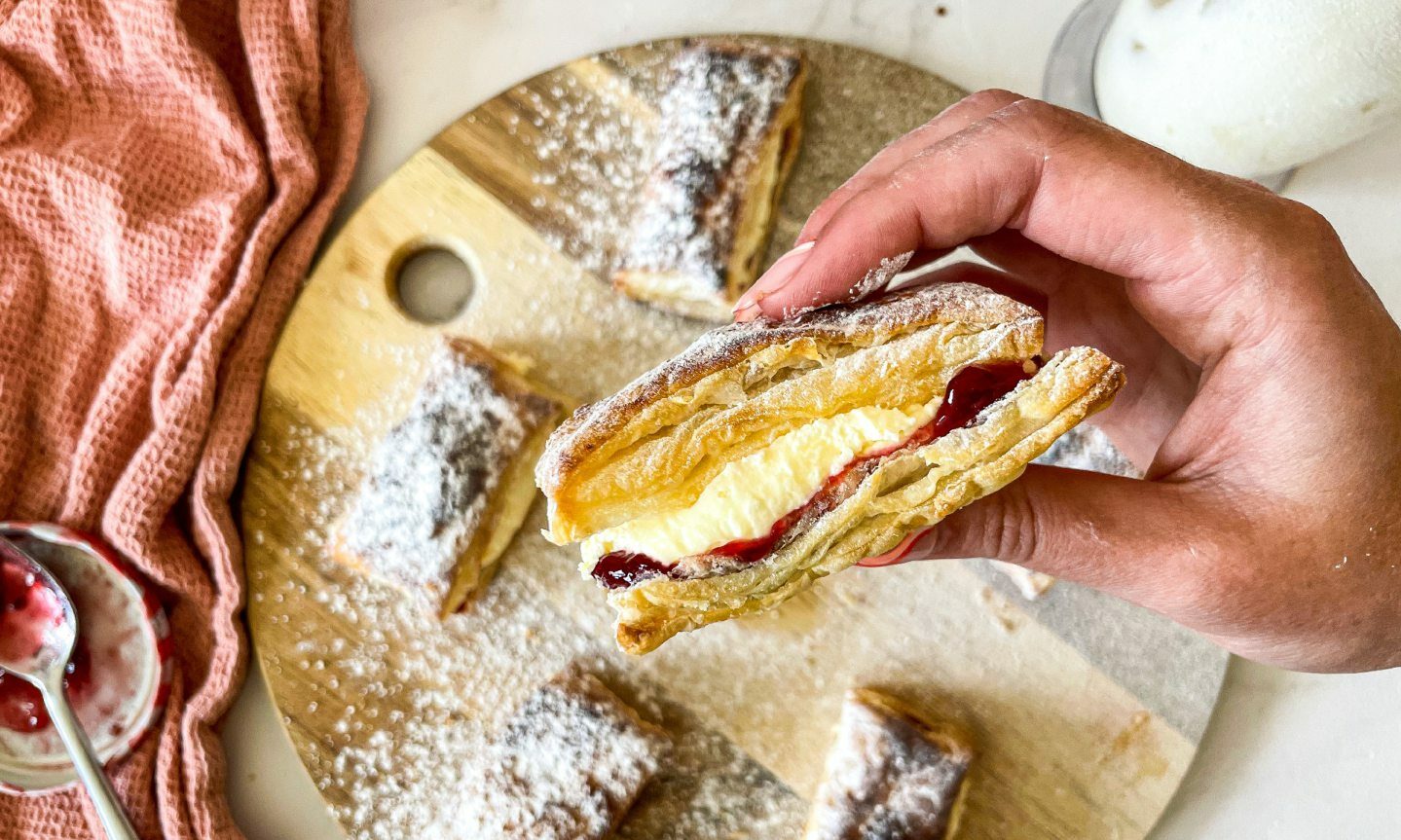 Recipe: Mum's jam and cream puffs