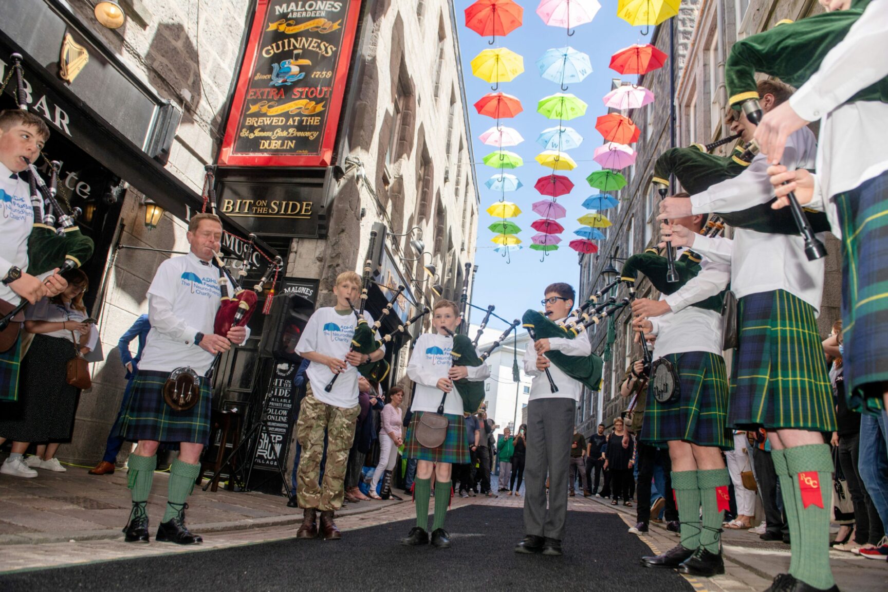 Aberdeen's popular Umbrella Project returns to Shiprow