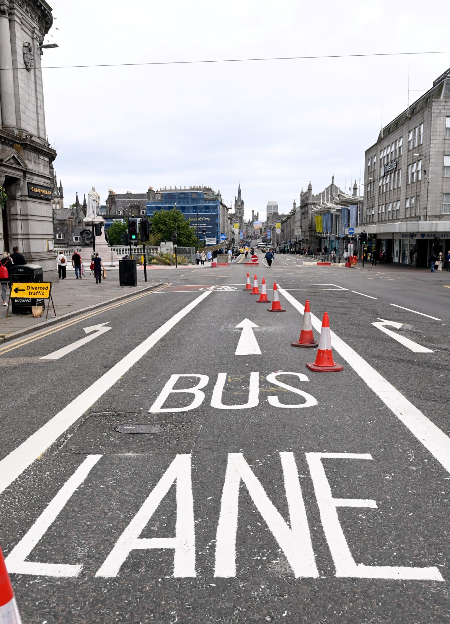 New bus gate installed on Union Street, but when will it be operational?