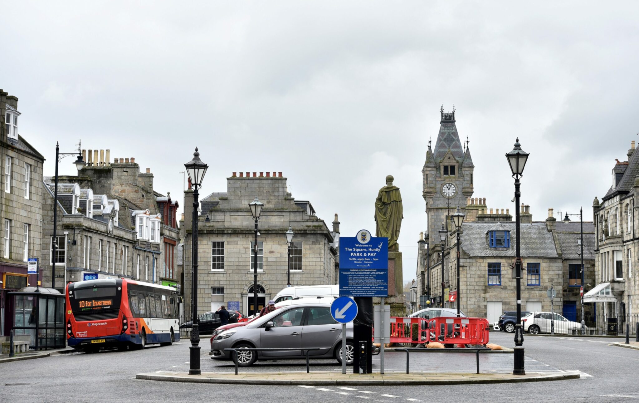 Huntly is offering a cafe the opportunity to open in community town square