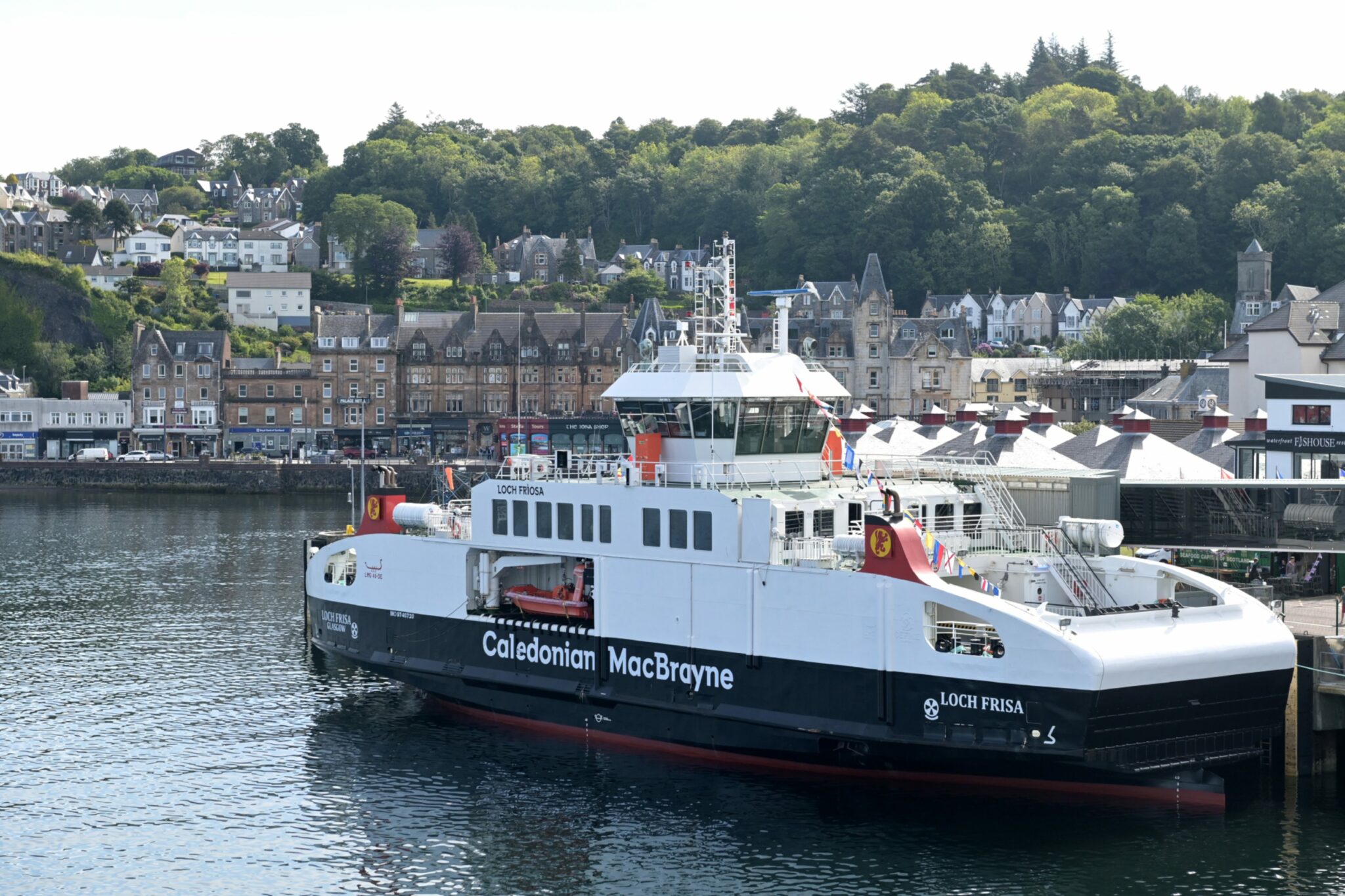MV Loch Frisa begins service on Oban to Craignure route