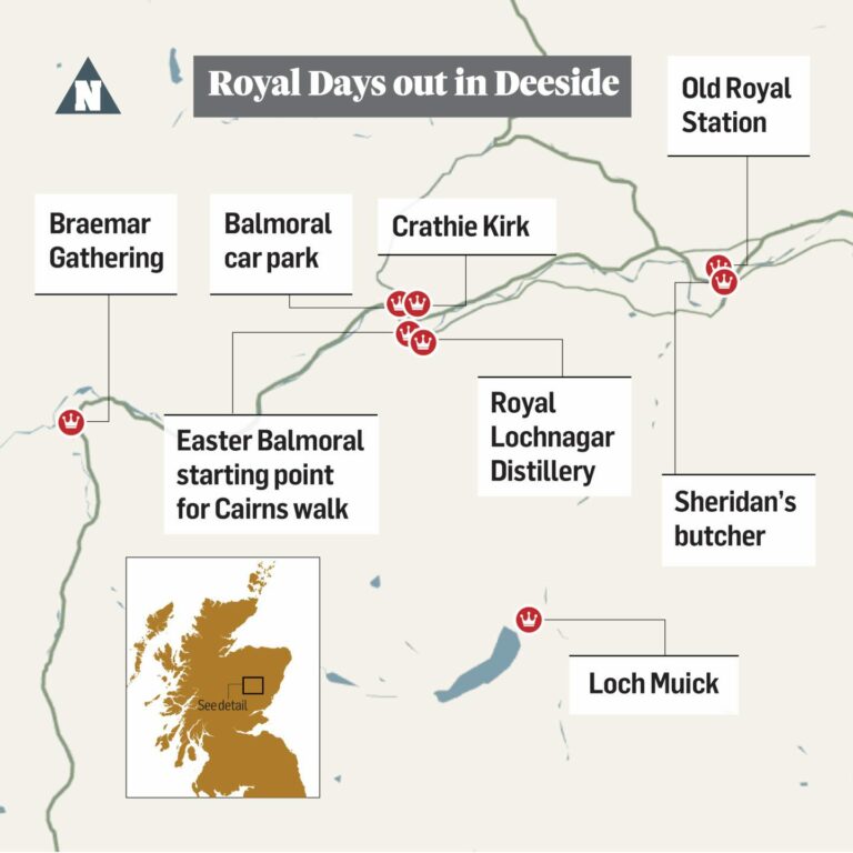 A royal day out in Deeside: The best attractions with links to The Queen