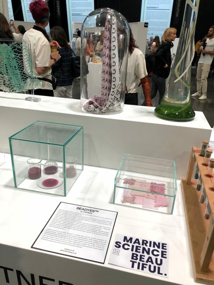 Could Oban dye made with seaweed colour fashion's future green?