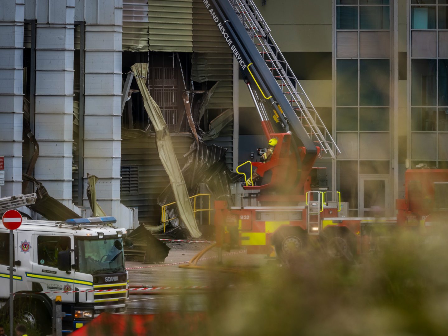 IN PICTURES: Drone footage shows extent of Altens recycling centre fire ...