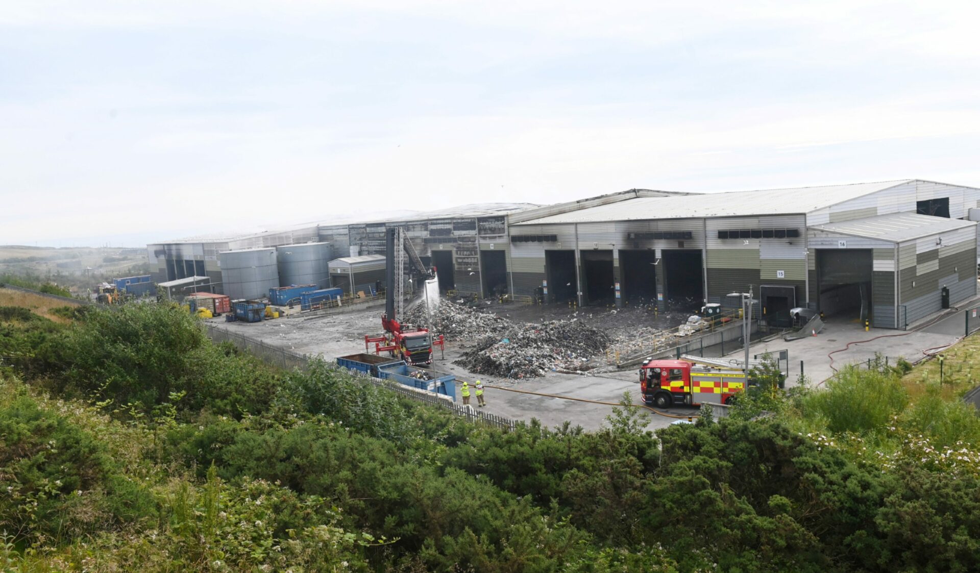 Firefighters leave Altens recycling centre after nearly 120 hours