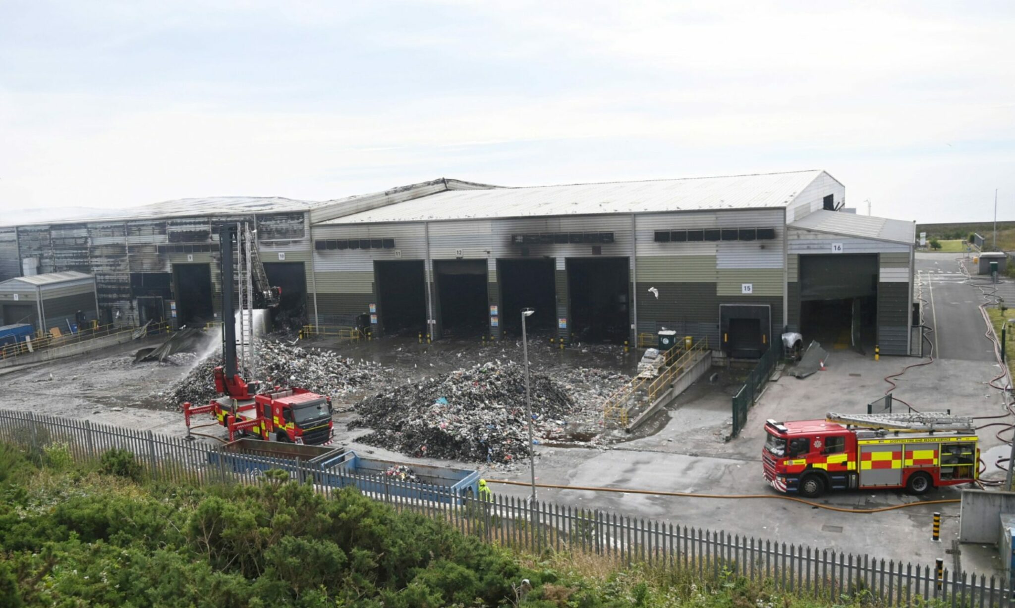 Altens recycling centre to be demolished with battery blamed for fire