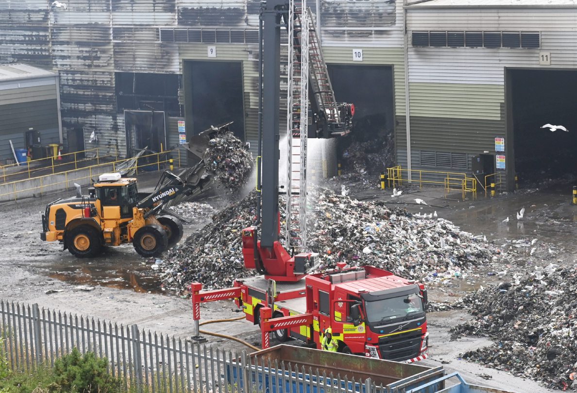 Altens recycling centre to be demolished with battery blamed for fire