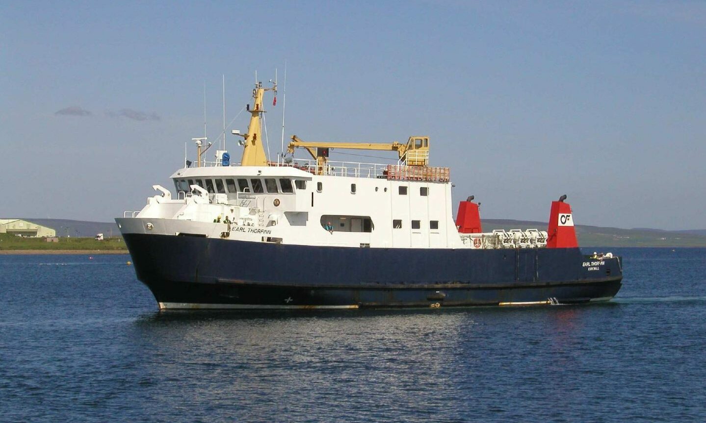 Earl Thorfinn returns to Orkney ferry route