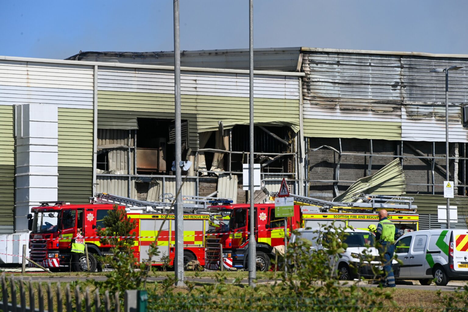 IN PICTURES: Drone footage shows extent of Altens recycling centre fire ...