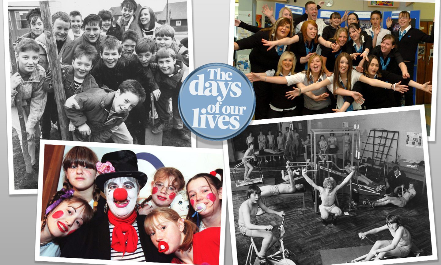 Are you in these old school photos from Northfield Academy?