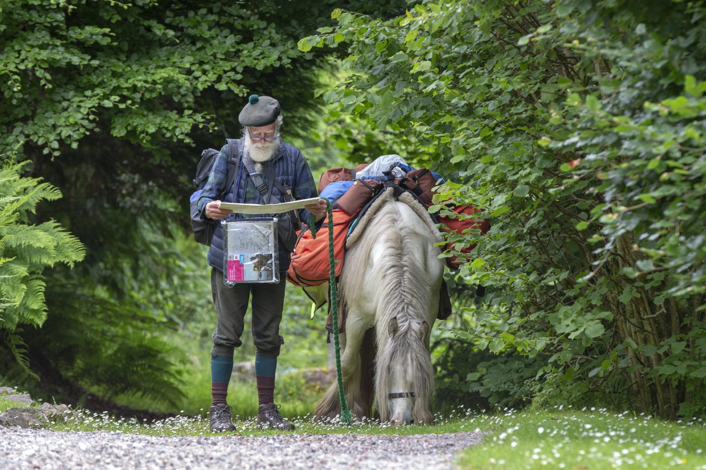 Tony Bonning on charity trek to Scotland's most northerly point