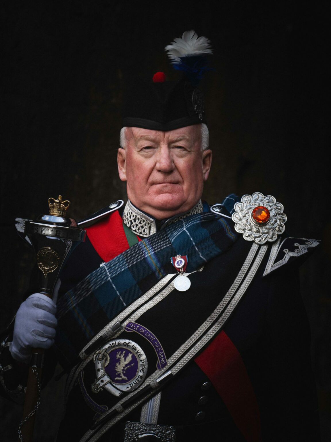 Isle of Skye drum major leads Royal Edinburgh Military Tattoo band